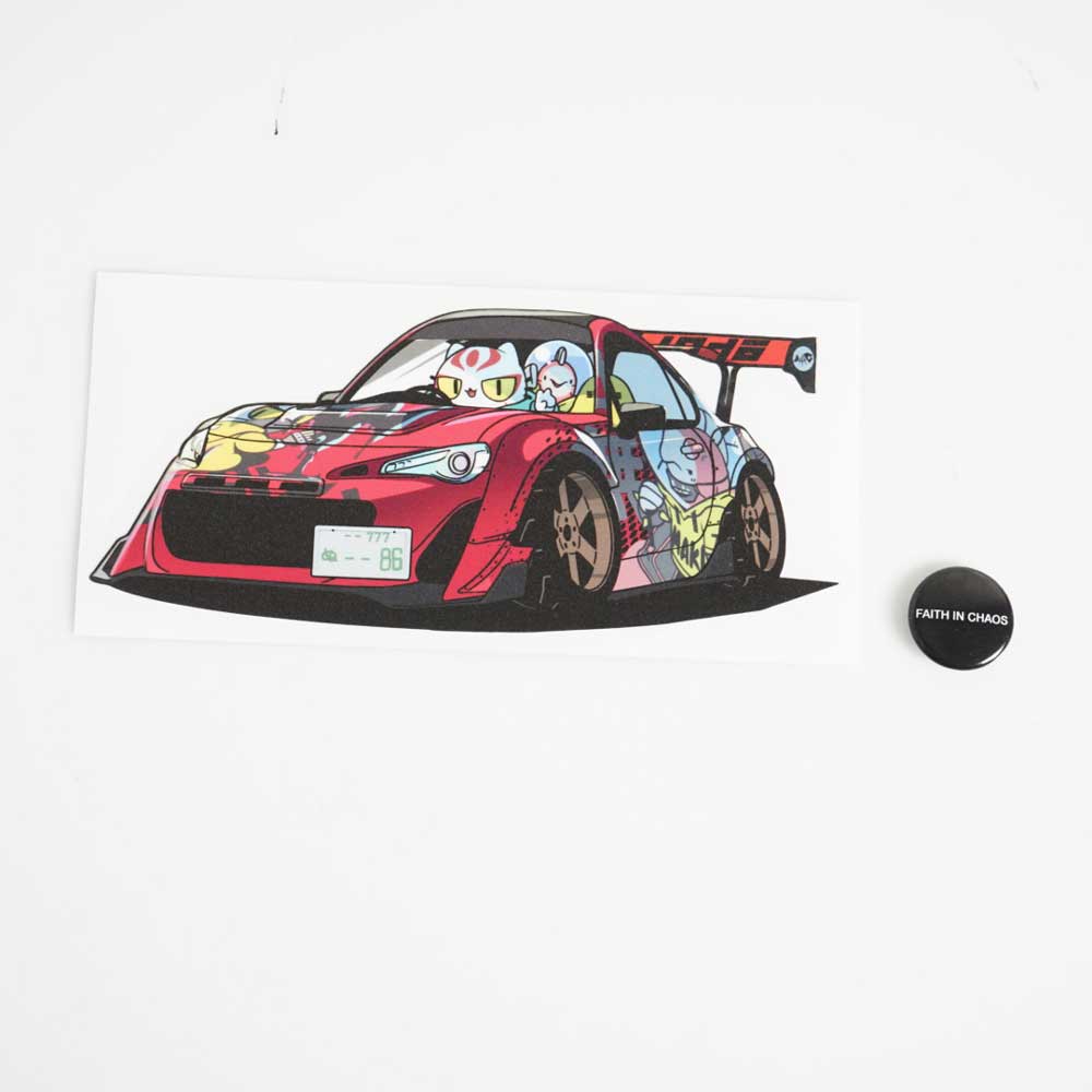 Slaps, Decals, & Stickers (Shinya)